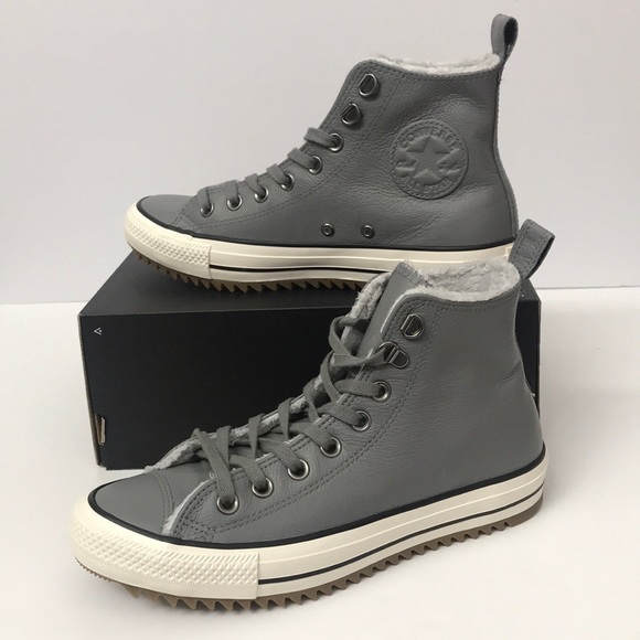 Converse | Shoes | Converse High Top With A Faux Fur Brand New | Poshmark